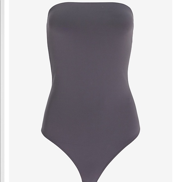 Express | Tops | Express Body Contour Tube Top Thong Bodysuit Small ...
